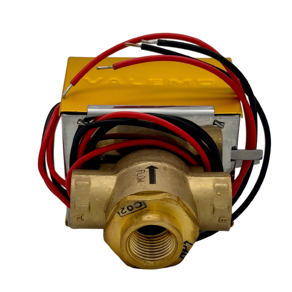 V3222-A1S Zone Valve, 3-way, 1/2" NPT, 24 VAC w/ End Switch - Valemo ...