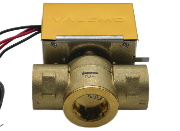 V2427-A1S Zone Valve, 2-way, 1" NPT, 24 VAC w/ End Switch - Valemo Controls
