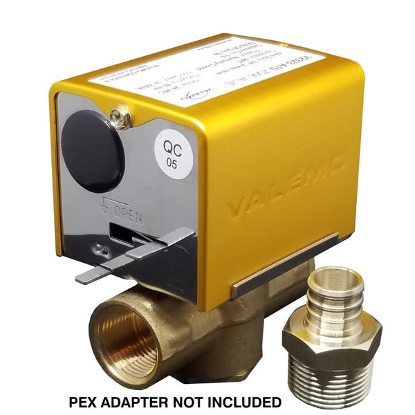 V2427-A1S Zone Valve, 2-way, 1" NPT, 24 VAC w/ End Switch - Valemo Controls